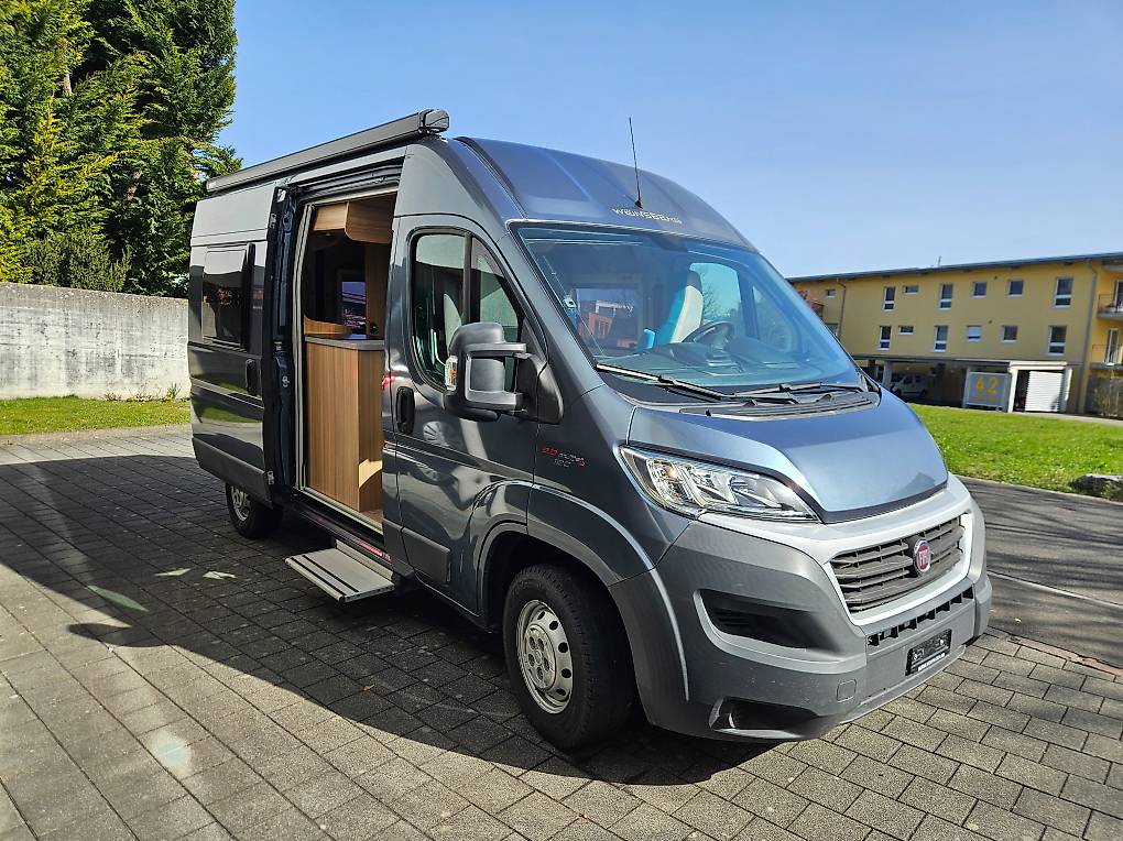 Elegantes Hubsttzen Wohnmobil Fiat Ducato Bild