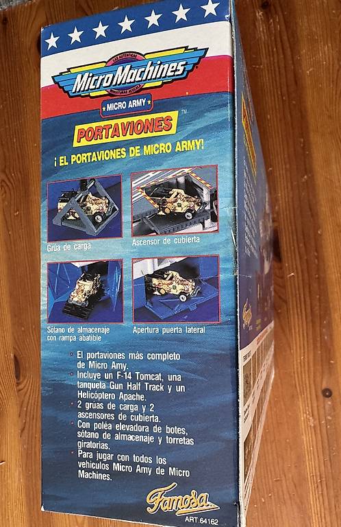 Micro Machines Flugzeugträger Sea Hawk, Galoob, Famosa 64162 im Kanton ...