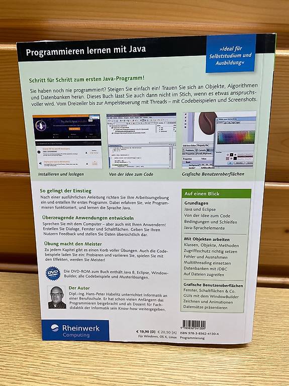 Programmieren lernen mit Java - Hans-Peter Habelitz im Kanton Uri - tutti.ch