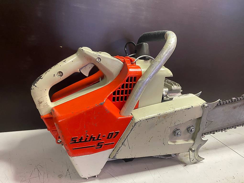 Motorsäge Stihl 07 S Oldtimer Sammlerstück Rarität Kette im Kanton ...