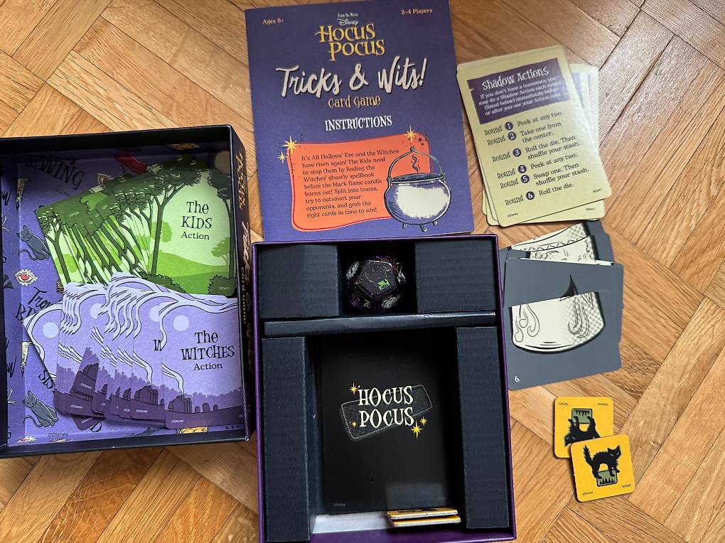 Funko Disney Hocus Pocus Tricks & Wits Kartenspiel - NEUWERT im Kanton ...