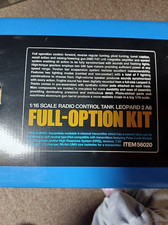 Leopard 2 A6 Main Battle Tank Tamiya Neu, im Kanton Zürich - tutti.ch