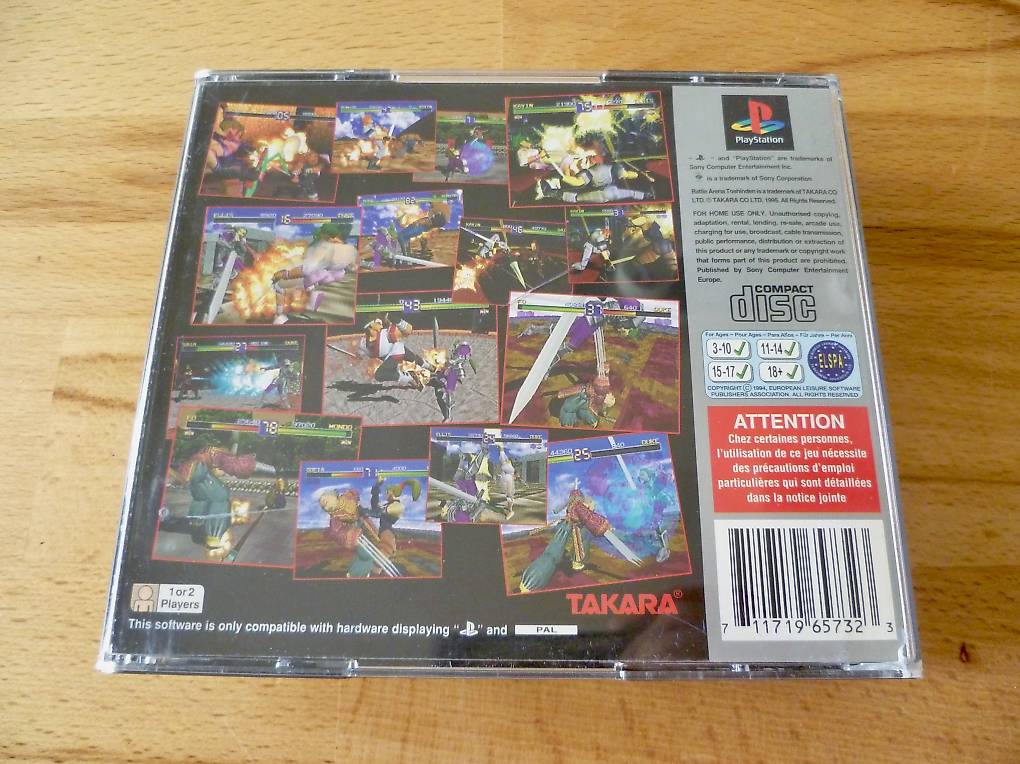 Battle Arena Toshinden - Sony PlayStation PS1 Canton Zurich - tutti.ch
