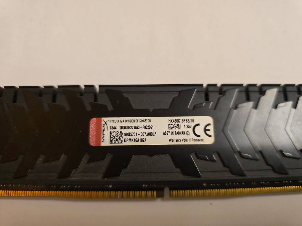 HyperX Predator Memory Black - 16GB Module - DDR4 3000MT/s X im Kanton ...