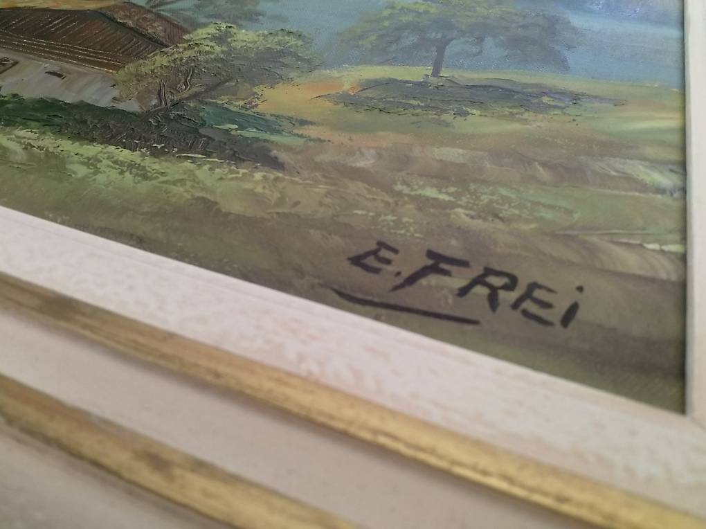 Original Emil Frei Ölgemälde im Kanton Schwyz - tutti.ch