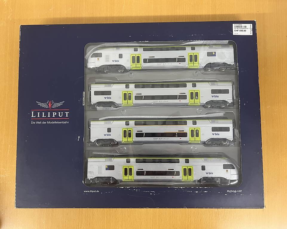 LILIPUT L133934 lok RABe 515 004 BLS DIGITAL im Kanton Basel-Stadt ...