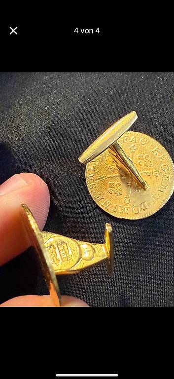 Gold Frankreich, Louis d'or 1690, König Ludwig XIV. im Kanton Bern ...