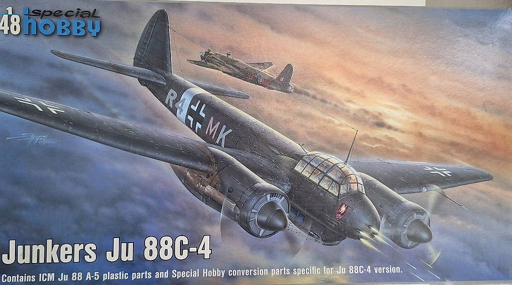 Junkers Ju 88C-4, Special Hobby - 1:48 im Kanton Basel-Stadt - tutti.ch