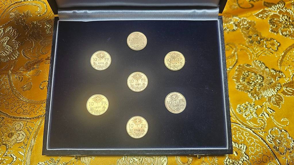 Exklusives Goldmünzenset in einem Top-Zustand im Kanton Zürich - tutti.ch