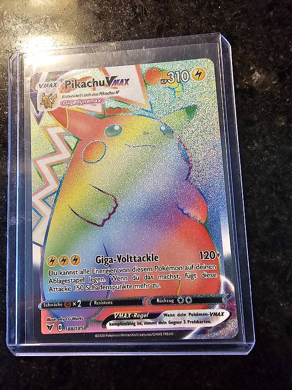 Pokemon Pikachu Vmax Rainbow im Kanton Luzern - tutti.ch