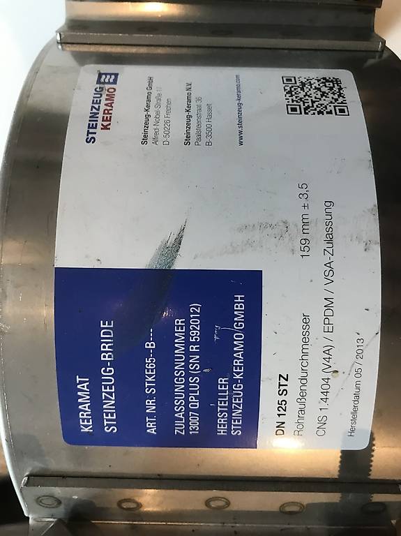 Steinzeug Rohr Bride 160mm im Kanton St. Gallen - tutti.ch