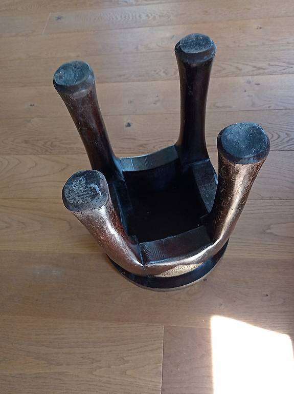 Holzhocker aus Massivholz Canton Soleure - tutti.ch