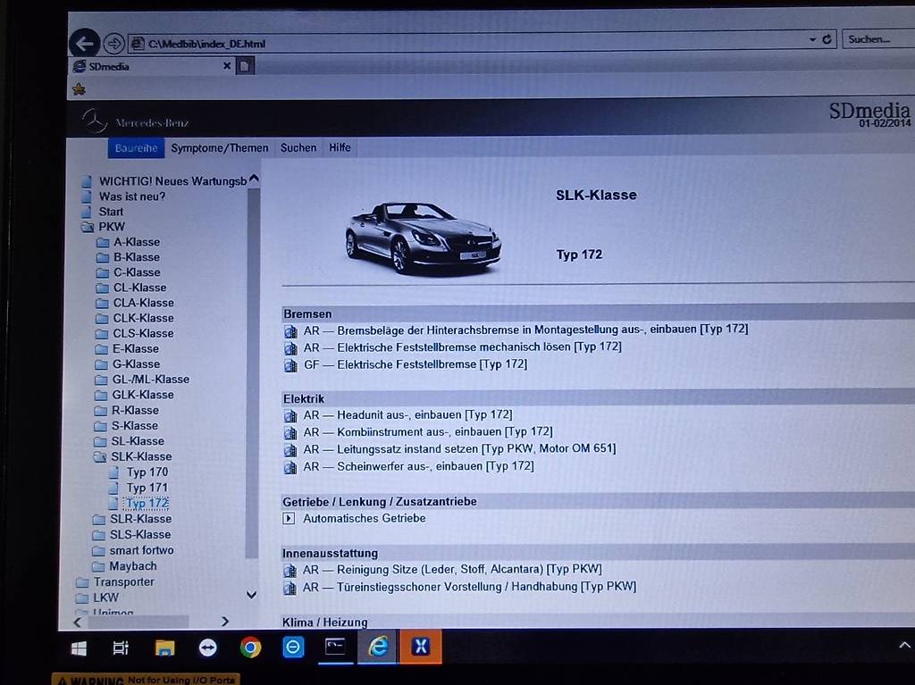Tablet Diagnosegerät Mercedes Star C4 OBD LKW PKW Bus Set im Kanton ...