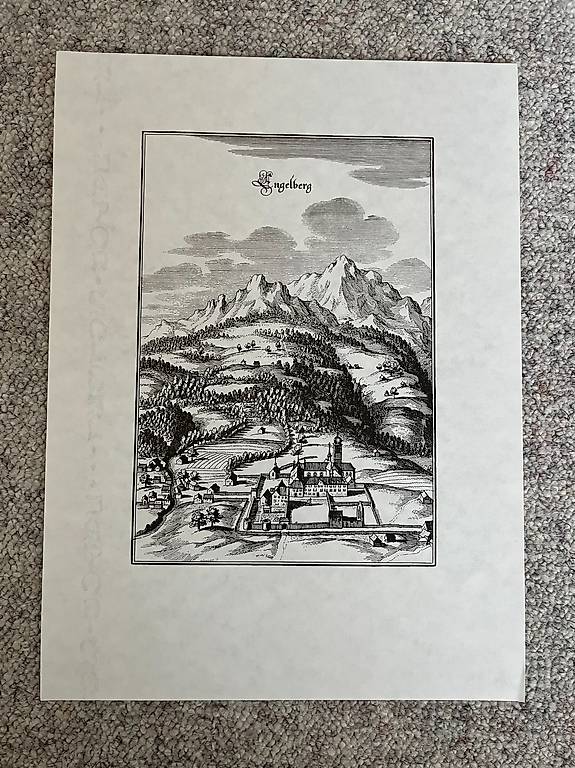 Stich Merian Kloster Engelberg Cantone Turgovia - tutti.ch
