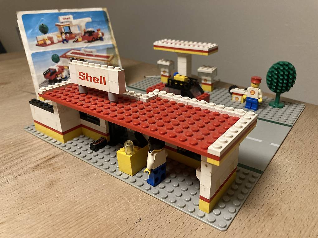 Lego Shell Tankstelle 377 aus den 70er Jahren komplett! im Kanton ...