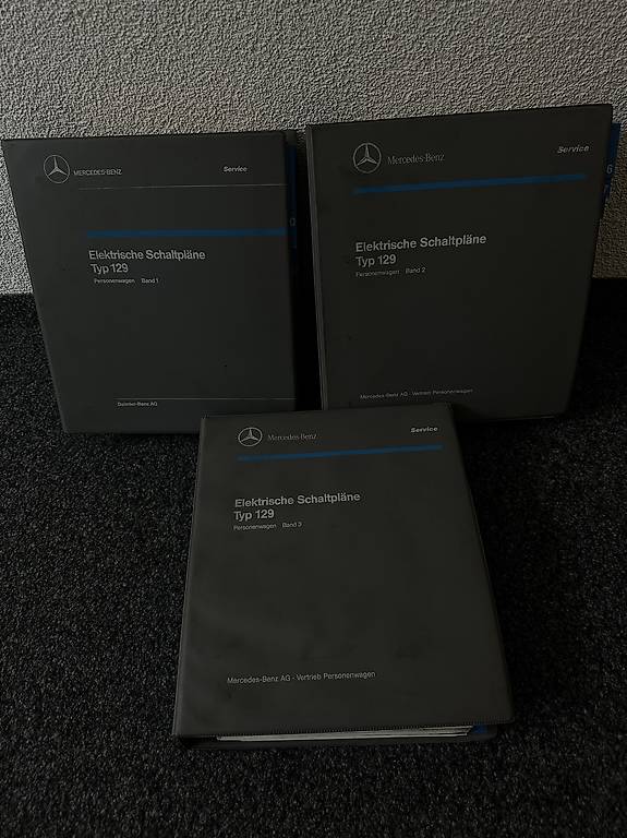 Elektrische Schaltpläne Mercedes SL R129 280 300 320 500 600 im Kanton ...