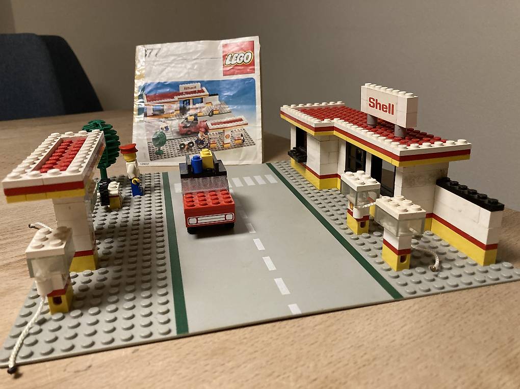Lego Shell Tankstelle 377 aus den 70er Jahren komplett! im Kanton ...
