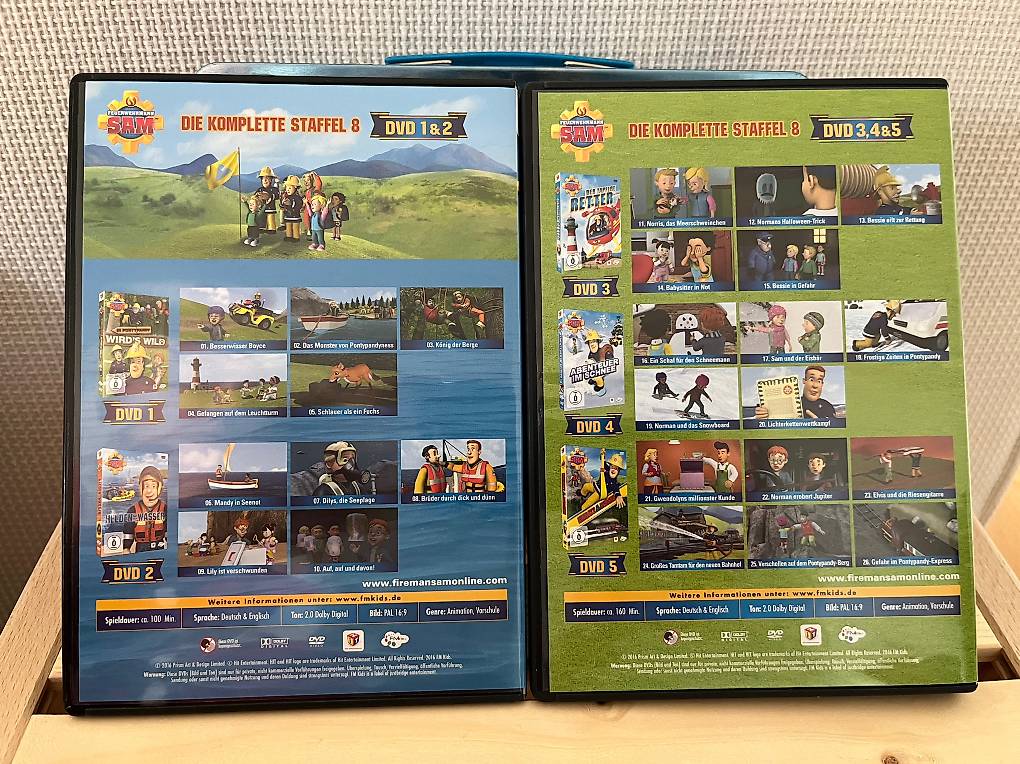 Feuerwehrmann Sam, komplette Staffel 8 (Metallkoffer) Cantone Argovia ...