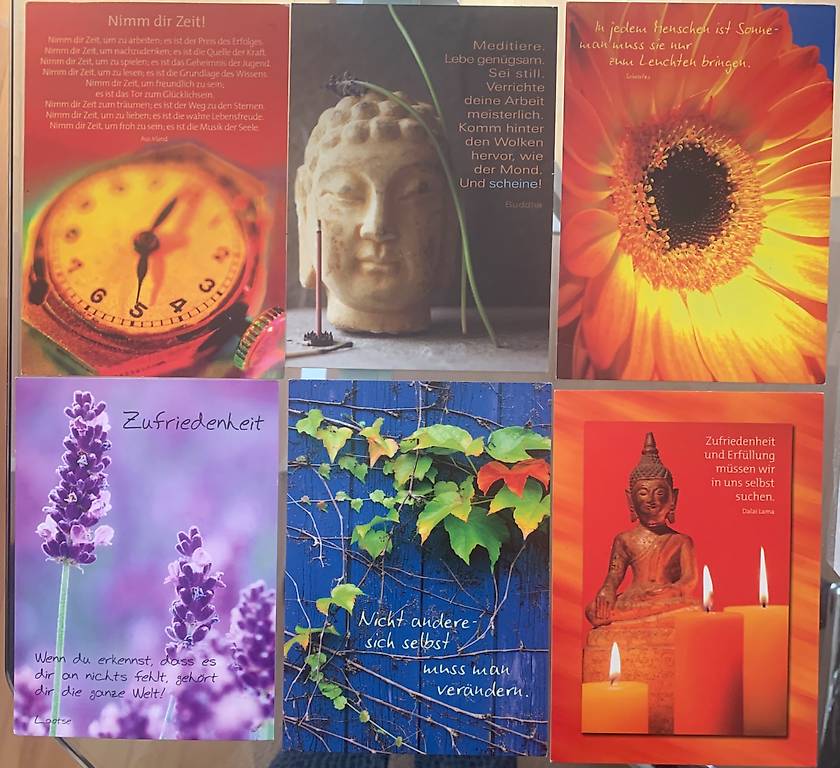 16 Postkarten - Grüsskarten - Spruchkarten - Zitate im Kanton Basel-Landschaft - tutti.ch