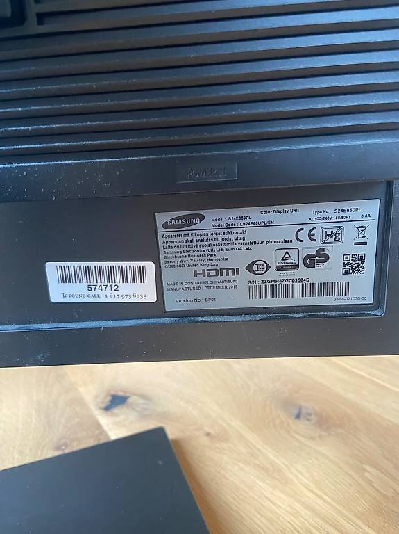 Samsung Monitor / Bildschirm 24 Zoll im Kanton Zürich - tutti.ch