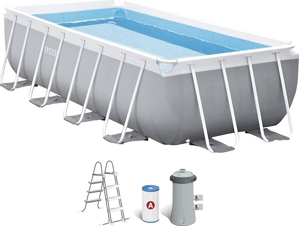 Intex 4M X 2M X 1M Prism Frame Rectangular Pool Set im Kanton Aargau ...