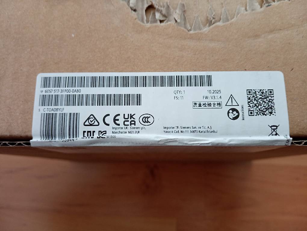 SIEMENS SIMATIC S7 CPU 1517F-3 PN/DP / 6ES7517-3FP00-0AB0 im Kanton ...