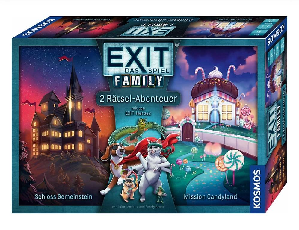 Exit Family "Schloss Gemeinstein"/"Mission Candyland" im Kanton Aargau ...