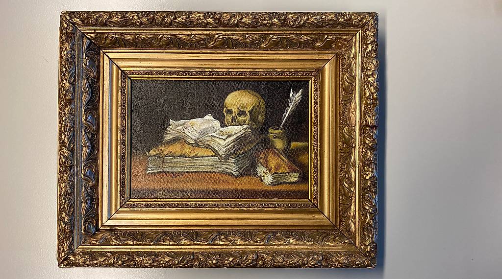 Quadro, dipinto, ?contemplazione della morte? Cantone Ticino - tutti.ch