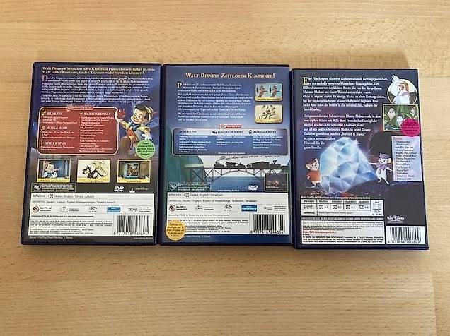 Disney DVD: DUMBO, Pinocchio und Bernard & Bianca im Kanton St. Gallen ...