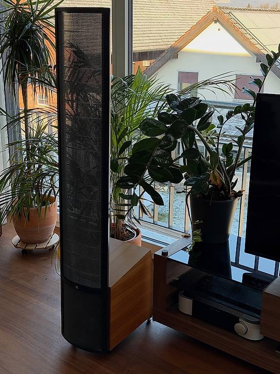 Martin Logan Ethos, High End Elektrostat, traumhaft klingend im Kanton ...