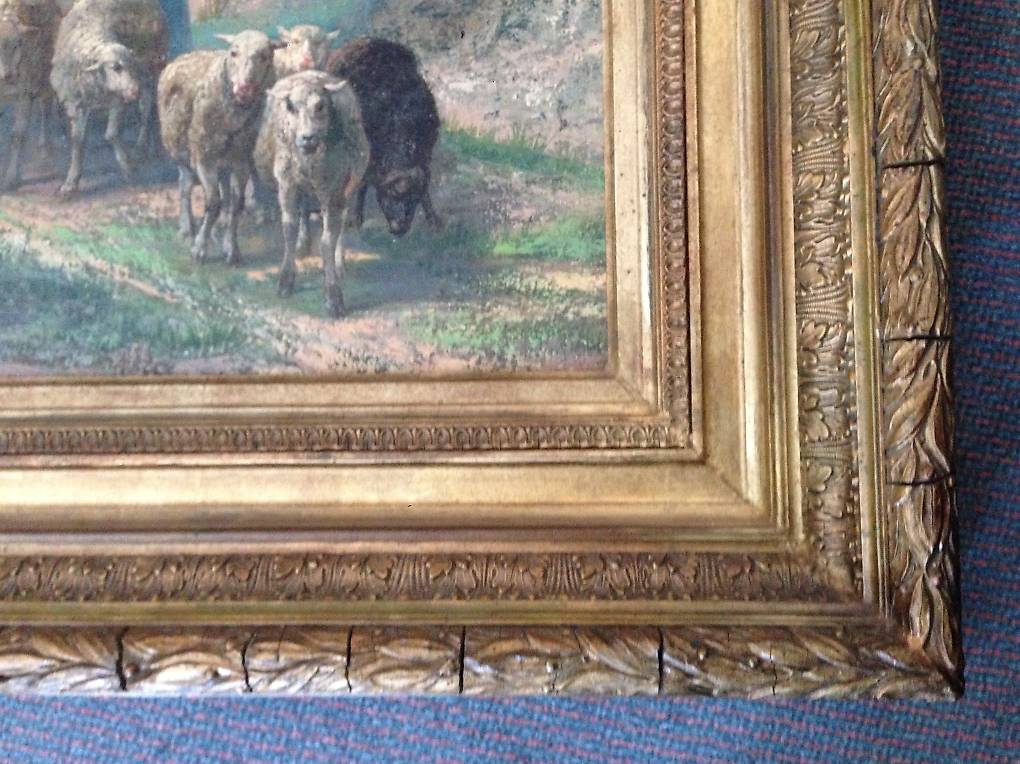 Jules Contant / Schafhirtin im Kanton Appenzell Ausserrhoden - tutti.ch