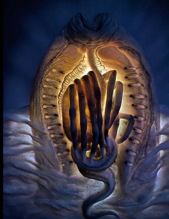 Facehugger Alien Wandbild nach HR Giger im Kanton Zürich - tutti.ch