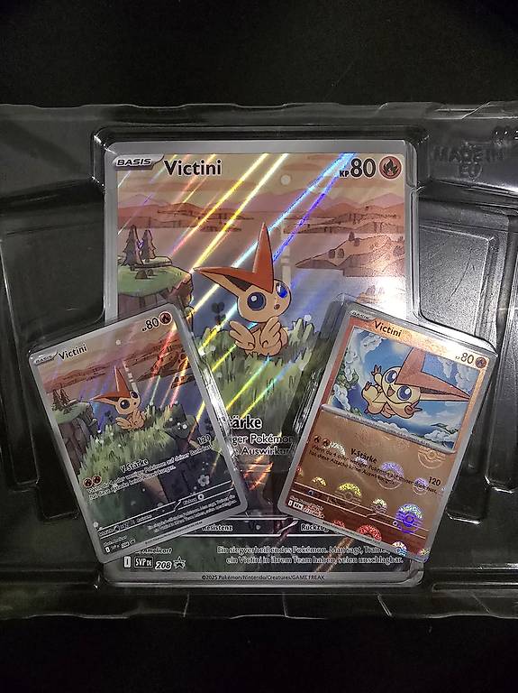Pokémon Victini 3 Promo Karten im Kanton Zürich - tutti.ch