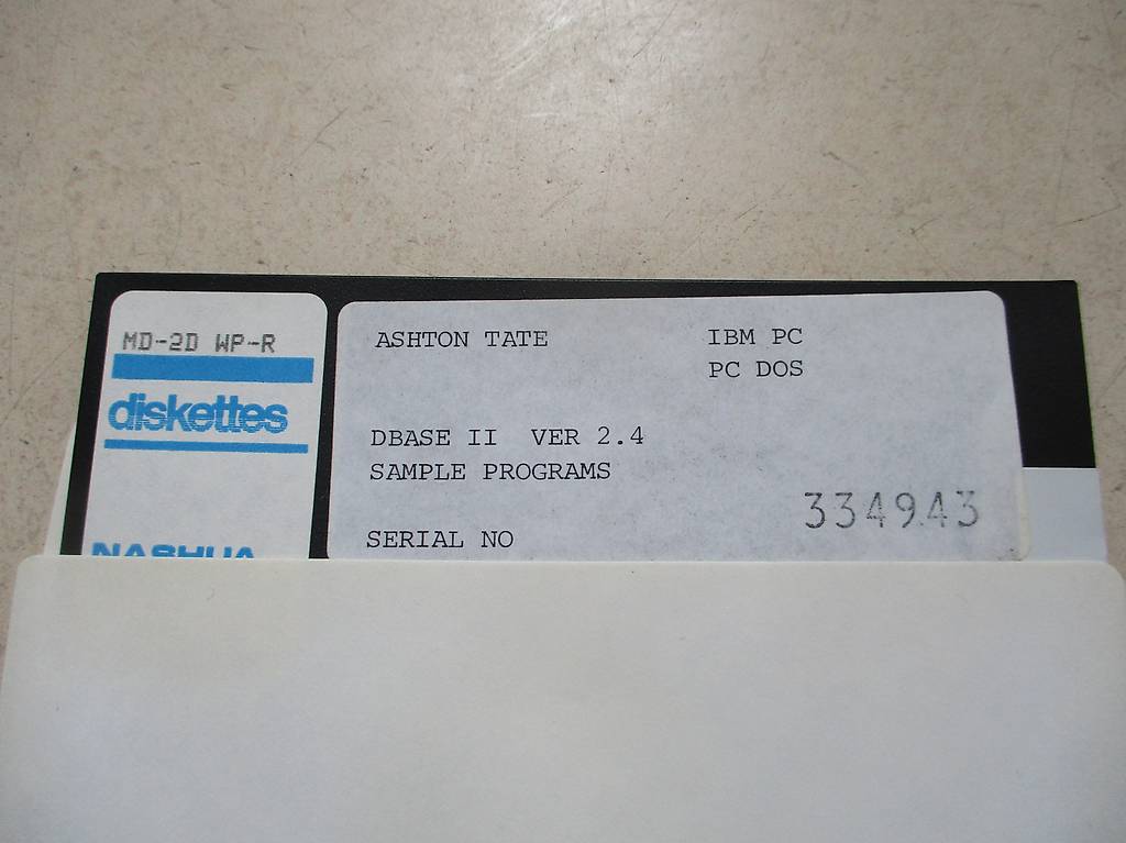 IBM PC Disketten Programme WORDSTAR Multiplan dBase2 RAR! im Kanton ...