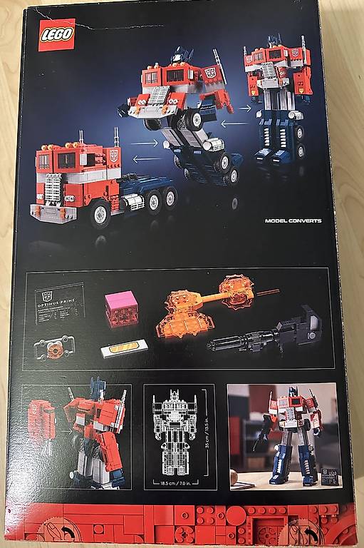 LEGO Icons Optimus Prime 10302 Transformers 2-in-1 Set im Kanton Aargau ...