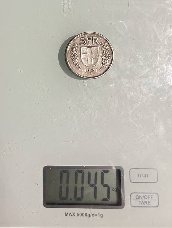 Schweizer Münzen 5-Franken aus Silber im Kanton Bern - tutti.ch