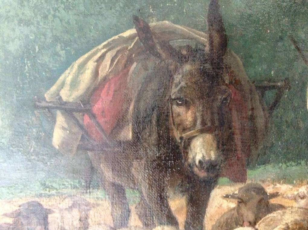 Jules Contant / Schafhirtin im Kanton Appenzell Ausserrhoden - tutti.ch