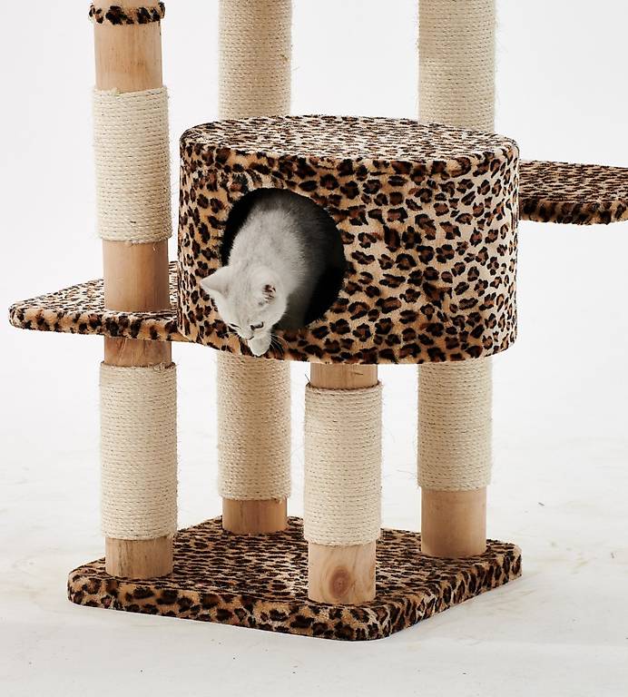 Moderner Holz Katzenbaum Kratzbaum lifestyle neu Canton Bâle-Ville ...