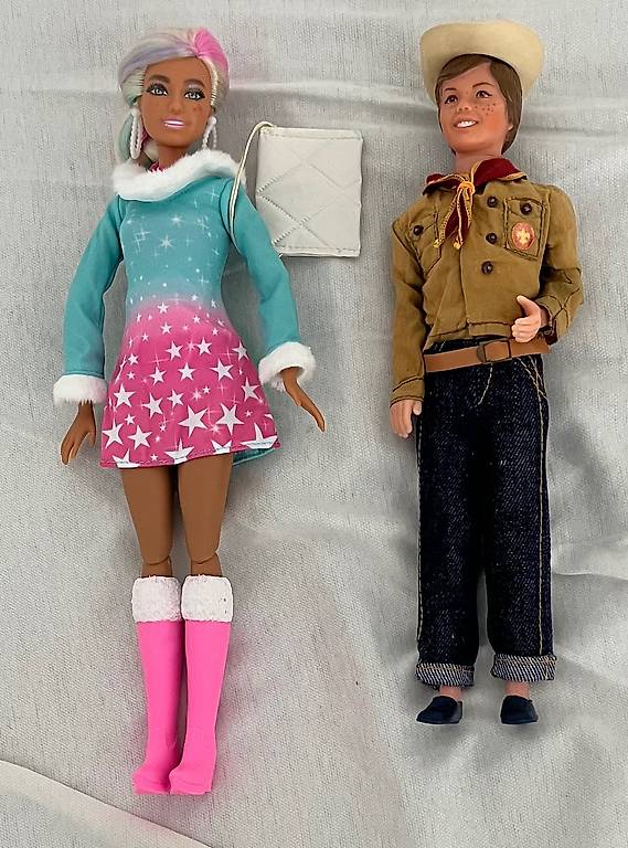 Schöne BARBIE UND JIMMY-OSMOND im Cowboy -Outfit (Nur USA) im Kanton ...