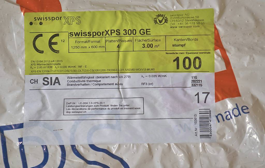 XPS, Pack mit 3 m², 10 cm stark Cantone Zurigo - tutti.ch