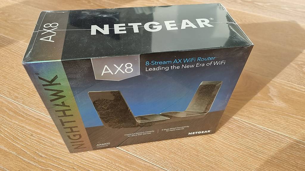 Originalverpackt NETGEAR Nighthawk RAX80 AX6000 WiFi6 Router im Kanton ...