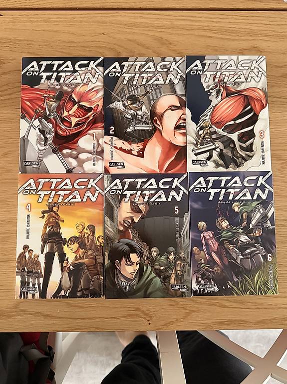 Attack on Titan Manga im Kanton Aargau - tutti.ch