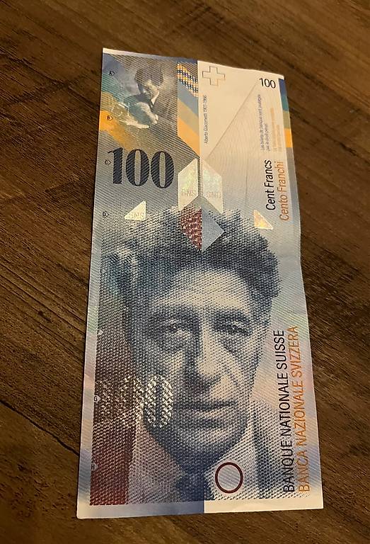 Banknote 100 CHF limitierte Kollektion im Kanton Aargau - tutti.ch