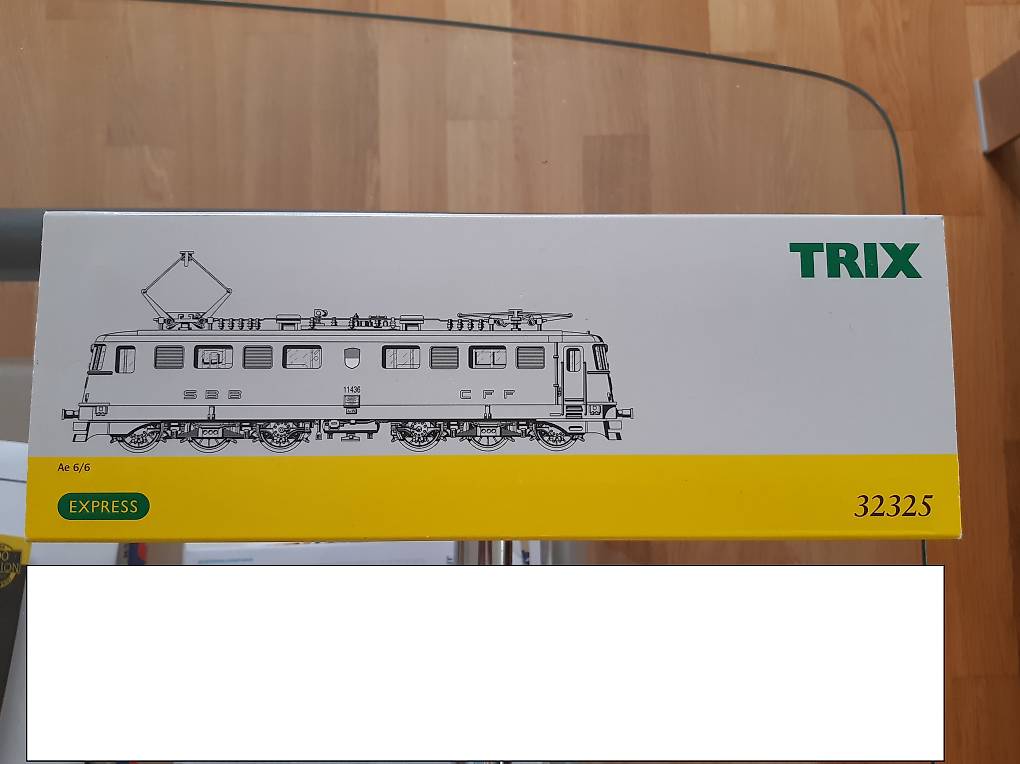 TRIX Express H0 Schweizer E-Lok Ae 6/6 32325 im Kanton Zürich - tutti.ch