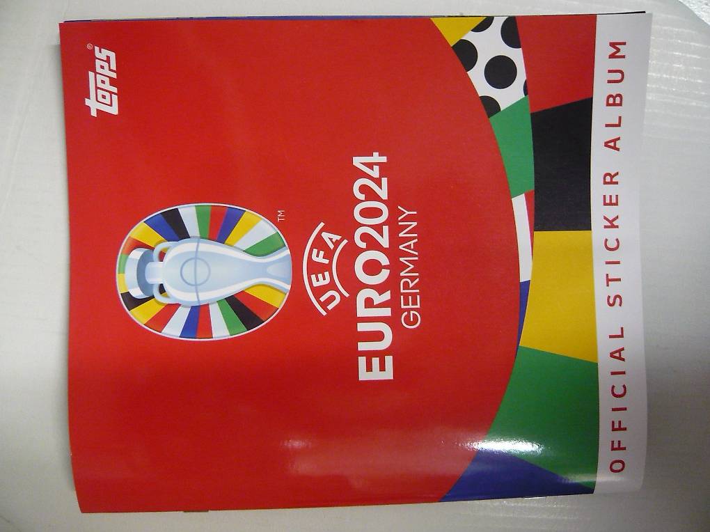 topps EURO 2024 STICKER ALBUM mit 516/562 STICKERN keine Dop im Kanton ...