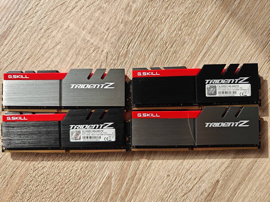 G.Skill Trident Z 64GB 4X16GB 3200MHz RAM DDR4 im Kanton Thurgau - tutti.ch