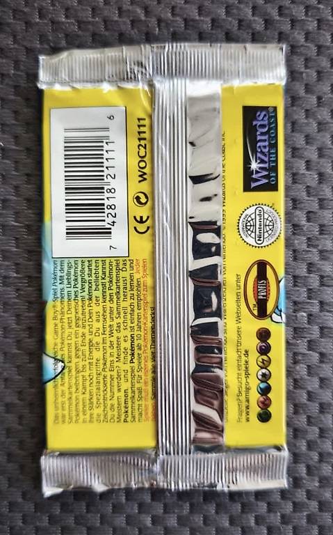 Pokemon Base Set Booster 1999 1. Edition!!! Turtok im Kanton Aargau ...