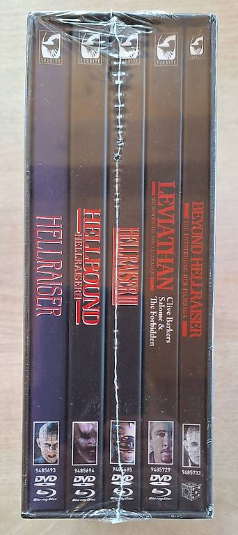 Hellraiser Trilogy Blu-Ray Box, Uncut & originalverpackt! im Kanton ...