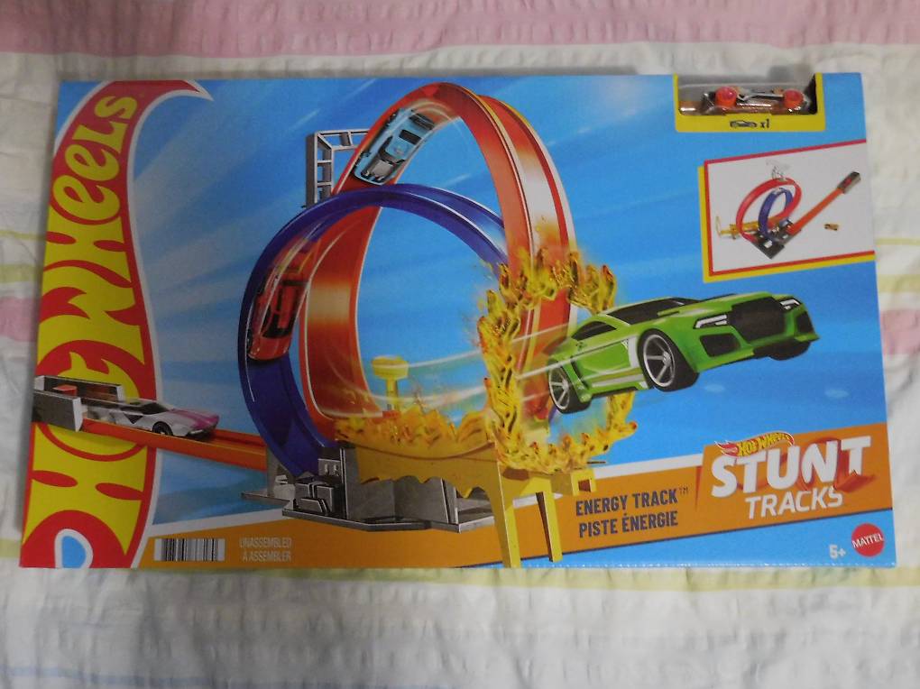 Hot Wheels Stunt Tracks Energy Track + Fahrzeug im Kanton Basel ...