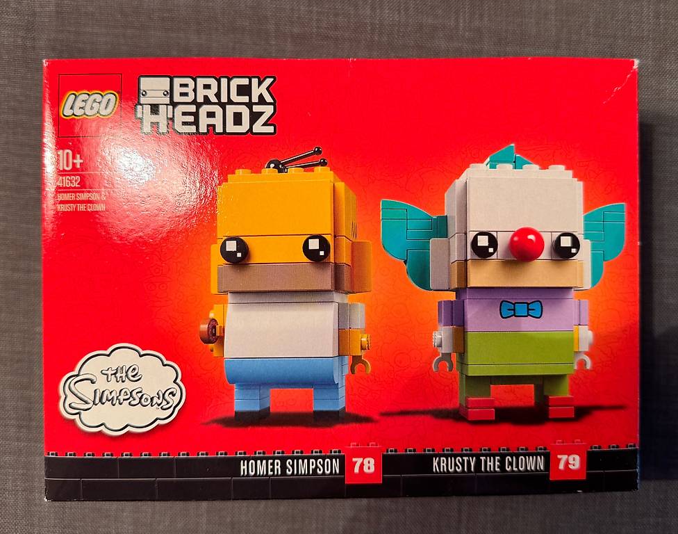 LEGO BrickHeadz 41632 Homer Simpson & Krusty der Clown NEU! im Kanton ...